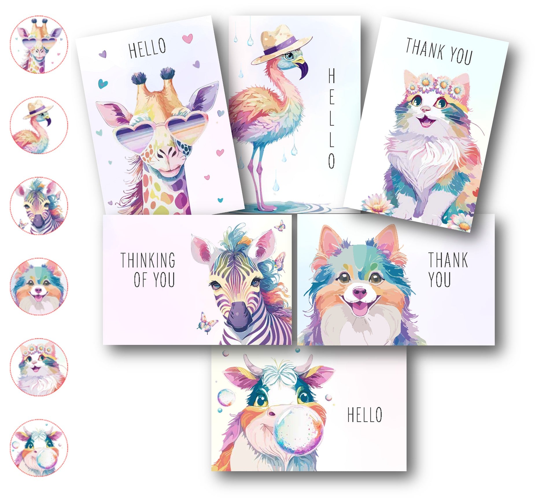 Greeting Cards w/ Envelopes & Seals – Director Only Services