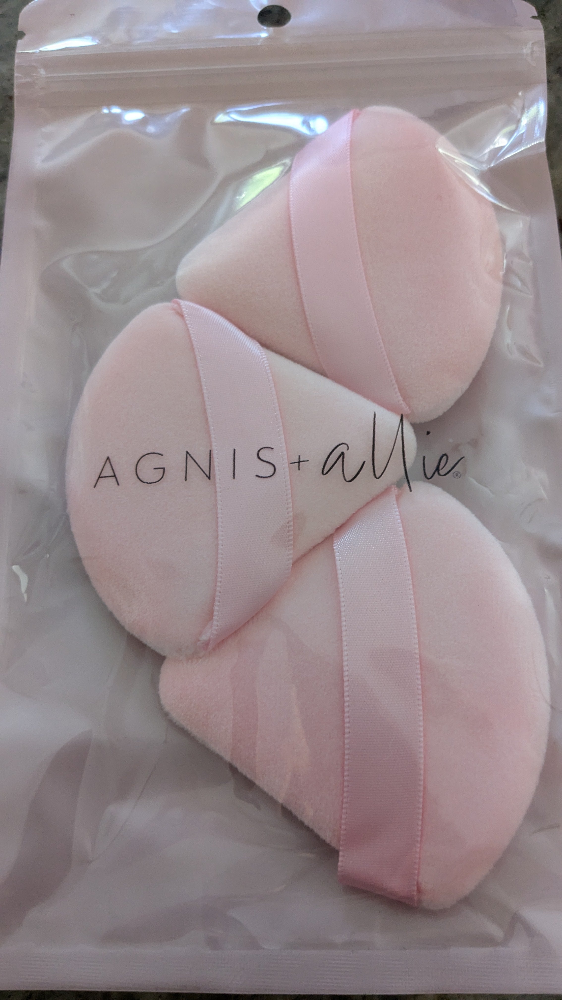 Triangle Cosmetic Puffs - 3 pk – Director Only Services