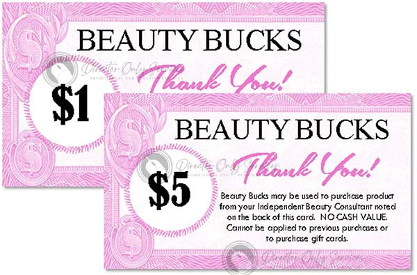 Beauty Bucks Pink – Director Only Services